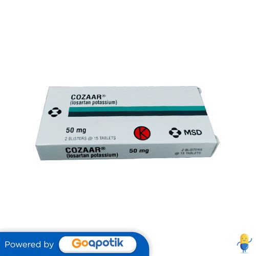 Jual COZAAR 50 MG BOX 30 TABLET | Shopee Indonesia