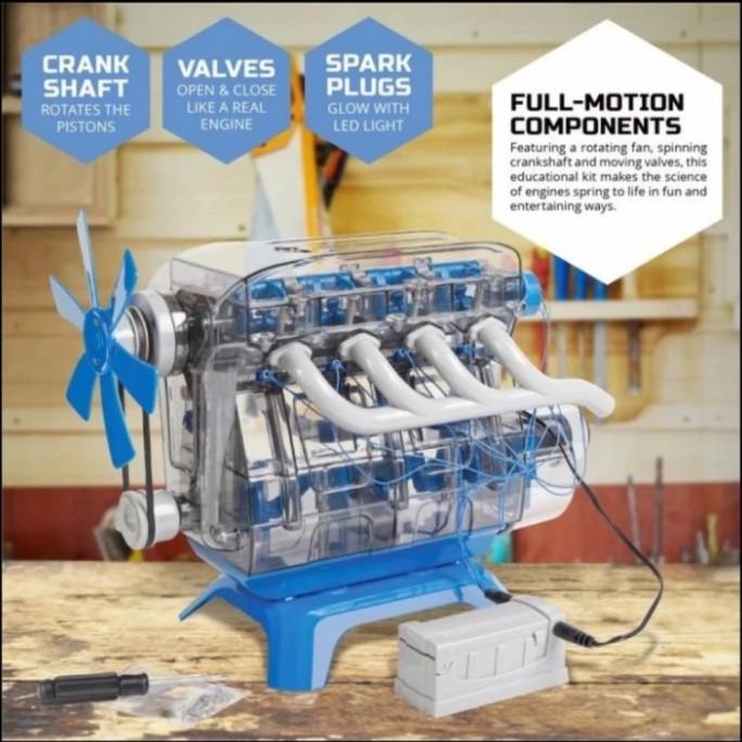 Jual Diskon Spesial Discovery Mindblown Model Engine Kit With Moving ...