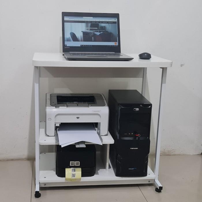 Jual MEJA KOMPUTER BESI MEJA LAPTOP DESKTOP MULTIFUNGSI PRINTER MURAH ...