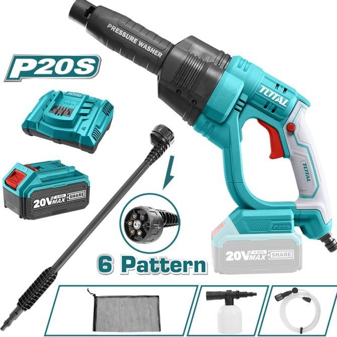 Jual Total Cordless Pressure Washer Power Cleaner Water Gun Tpwli20084 ...