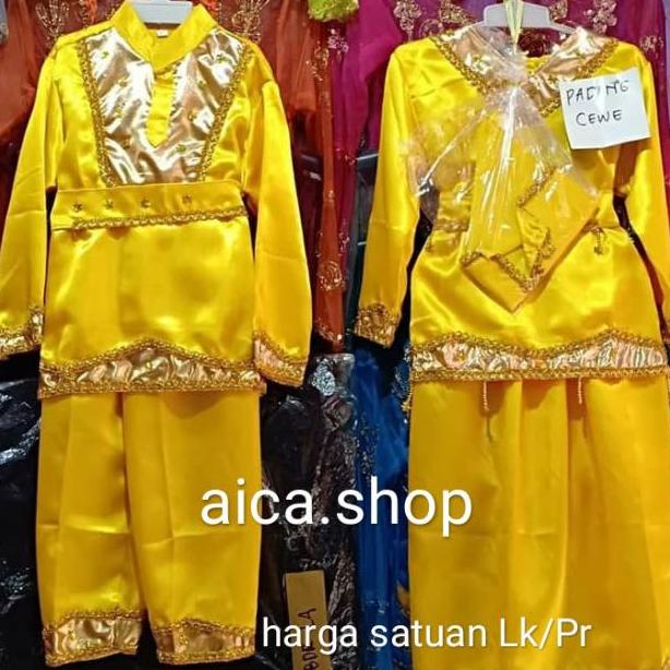 Jual Baju Adat Padang Sd 3-4 Size L | Shopee Indonesia