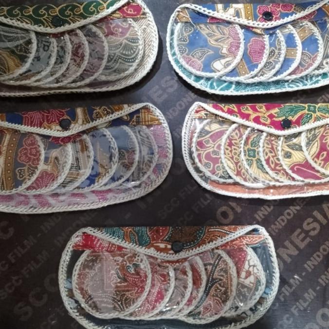 Jual tatakan gelas motif batik - Coaster batik nov | Shopee Indonesia