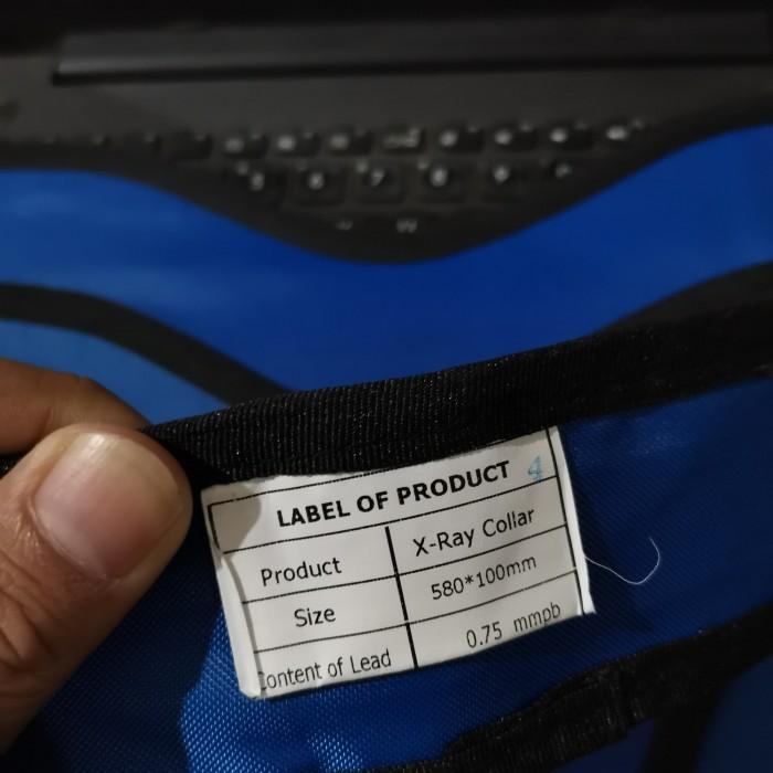Jual Apron Thyroid Tiroid Pelindung Radiasi 0,75 mm Pb Radiologi ...