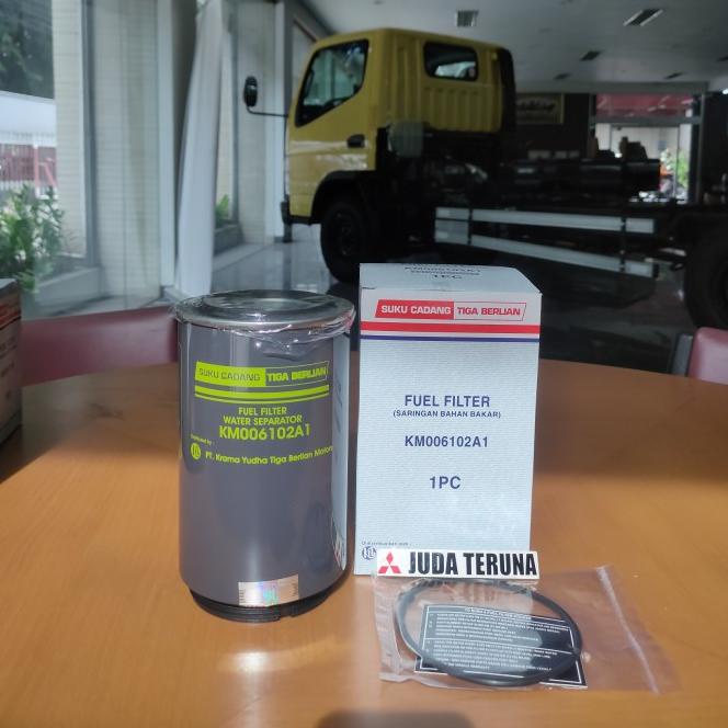 Jual Filter Solar New Canter Euro 4 Original Mitsubishi | Km006102A1 ...