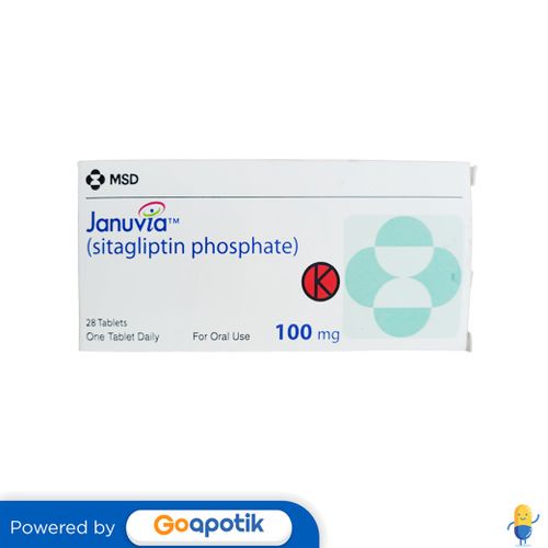 Jual JANUVIA 100 MG BOX 28 TABLET | Shopee Indonesia