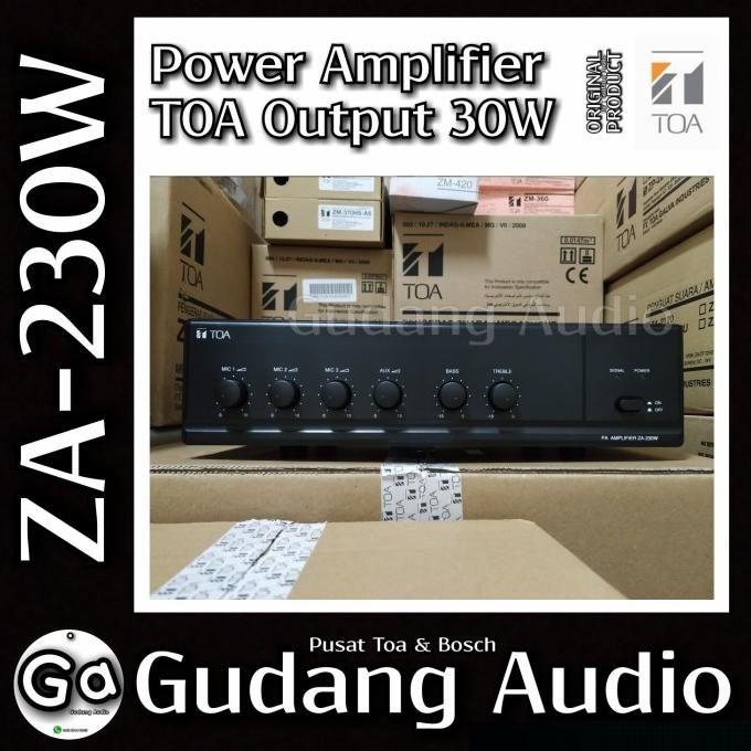 Jual Amplifier TOA ZA-230w (30watt) | Shopee Indonesia