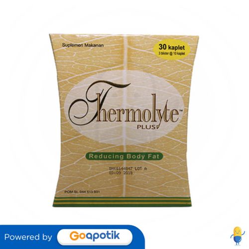 Jual THERMOLYTE PLUS BOX 30 KAPLET | Shopee Indonesia