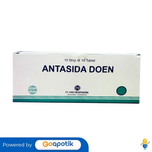 Jual ANTASIDA DOEN FIRST MEDIFARMA BOX 100 TABLET | Shopee Indonesia