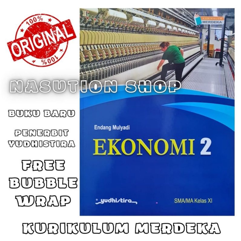 Jual Buku Ekonomi Kelas 2 / XI 11 SMA Yudhistira Kurikulum Merdeka Original | Shopee Indonesia