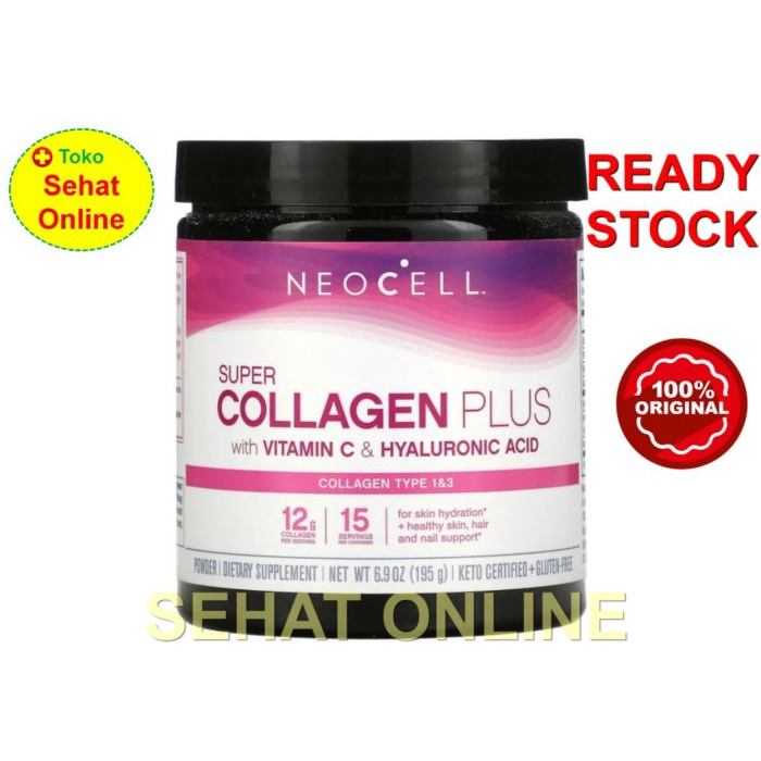 Jual Neocell Super Collagen Plus With Vitamin C and Hyaluronic Acid 195 ...