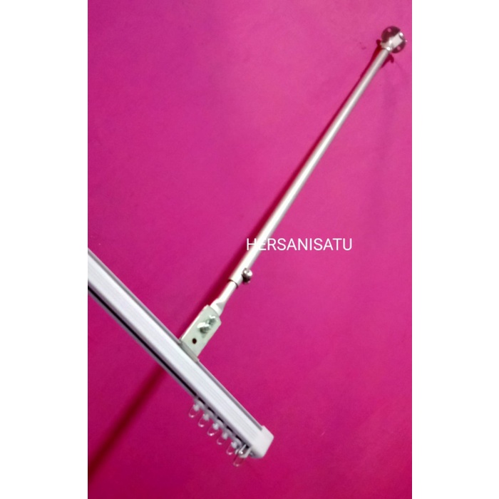 Jual Hanger Plafon Gantungan Batang Gorden Ceiling Kotak Rel Flexibel ...