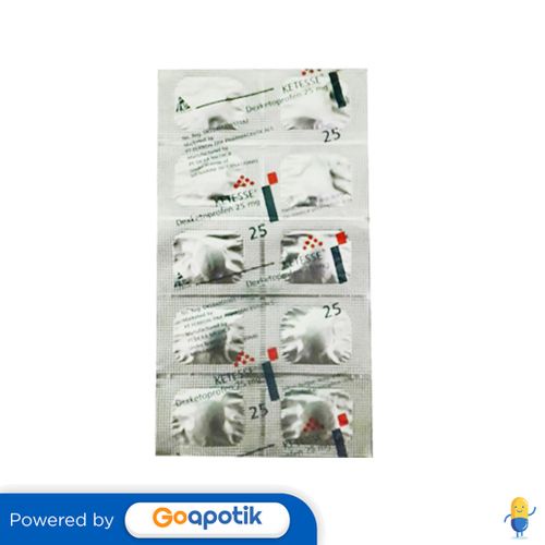 Jual KETESSE 25 MG STRIP 10 TABLET | Shopee Indonesia