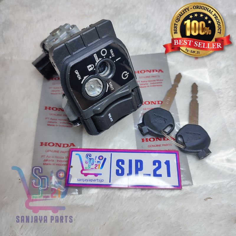 Jual kontak kunci kontak key set honda vario 110 vario 125 vario 150 ...