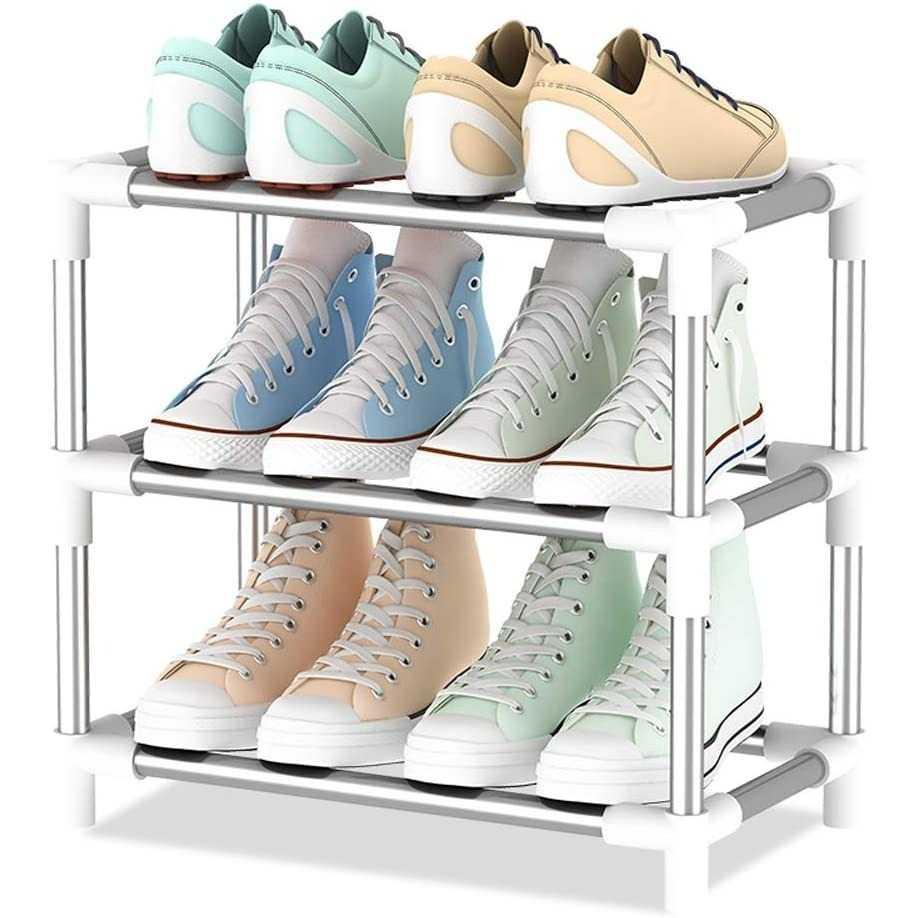 Jual Rak Sepatu Sandal 3 Susun Shoe Rack Shelf Cabinet Portable ...