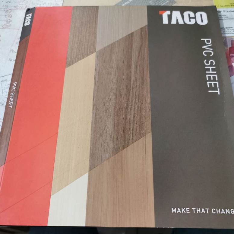 Jual Best terlaris buku contoh sampel Katalog Taco sheet terbaru ...