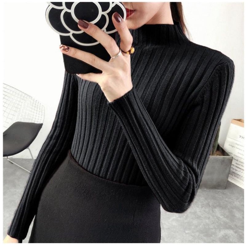 Jual ASOKA Inner Rajut Aisha Hijab Baju Dalaman Turtleneck Knit Manset ...