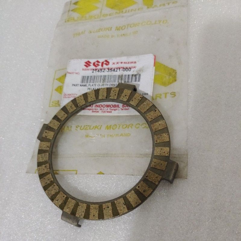 Jual Kampas kopling copling 1 PCS Plat Pelat Kopling Plate Clutch Driven Suzuki RC 100 Original ...