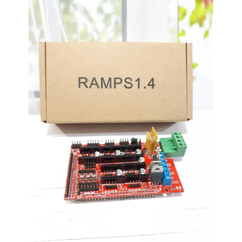 Jual New Ramps 1.4 3D Printer Cnc Shield For Arduino Mega 2560 5 Axis ...