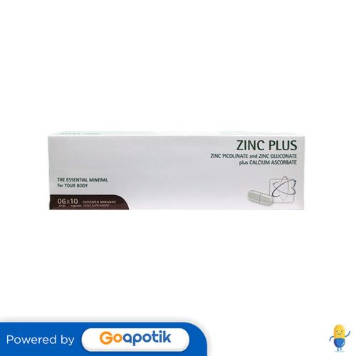 Jual ZINC PLUS PHARMACORE BOX 60 KAPSUL | Shopee Indonesia