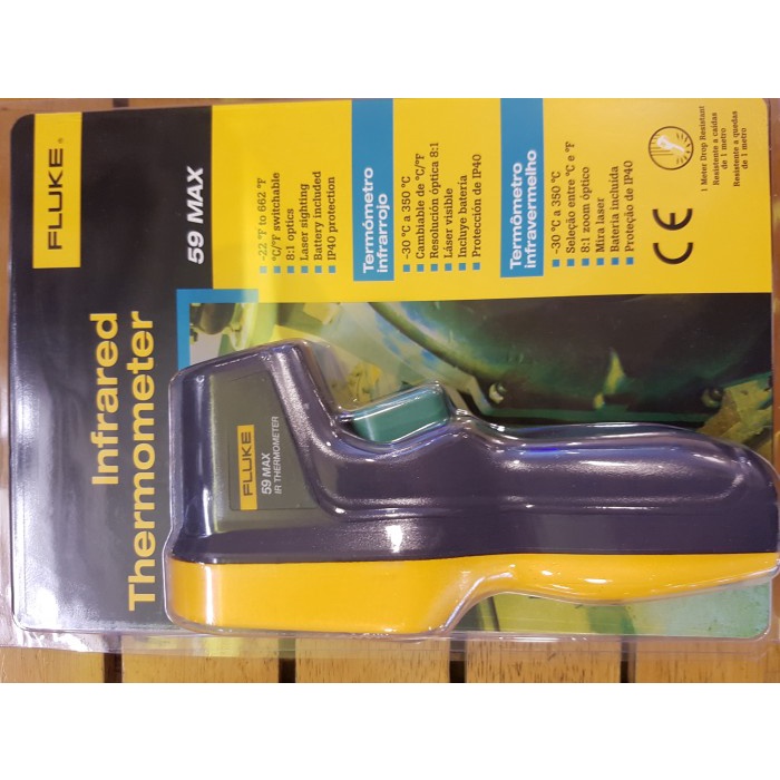 Jual Fluke 59Max Infrared Thermometer Digital 59 Max Temperature Gun ...