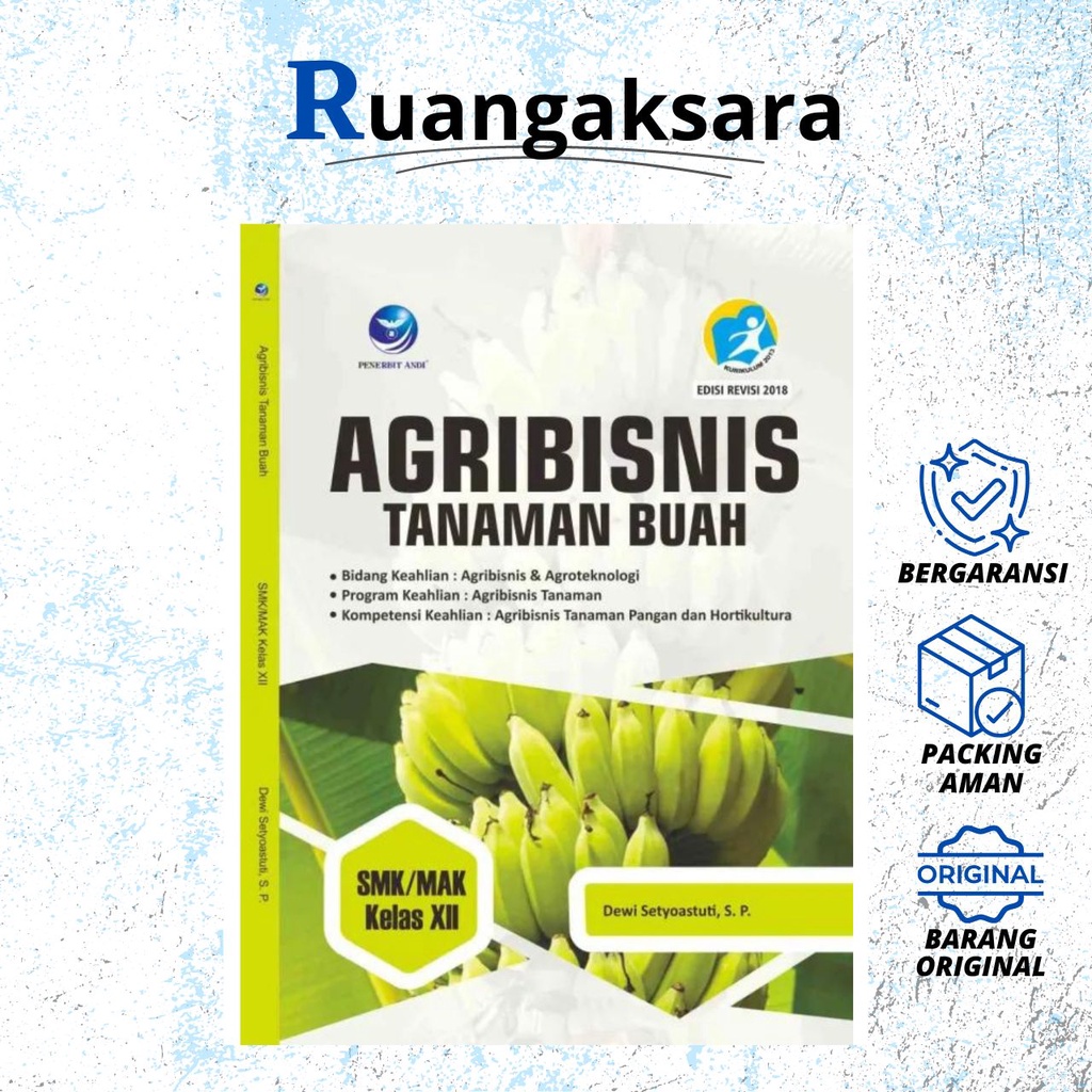 Jual Agribisnis Tanaman Buah SMK/MAK Kelas XII, Bidang Keahlian ...