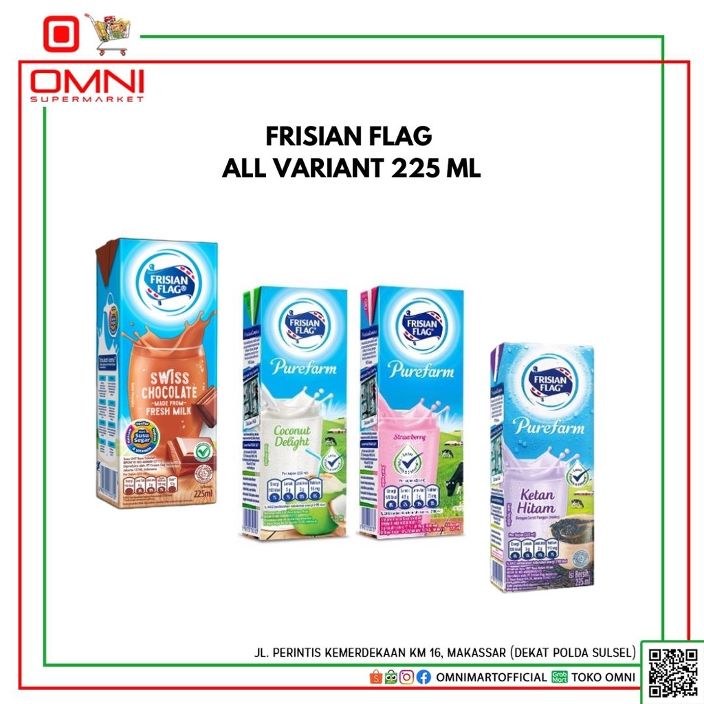 Jual SUSU FRISIAN FLAG STICKY RICE UHT / KETAN HITAM 225 ML | Shopee Indonesia