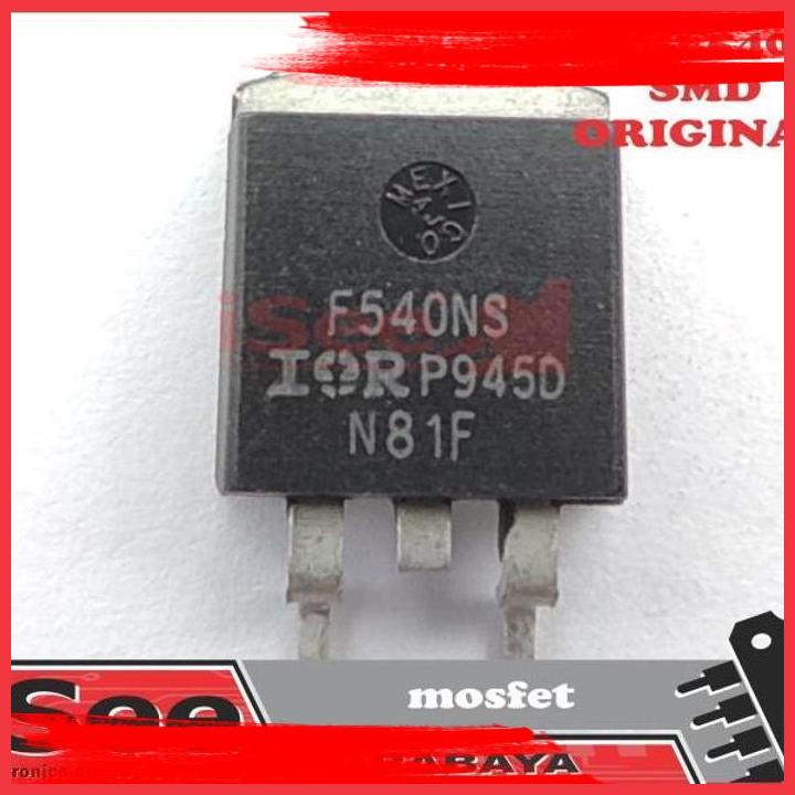 Jual (ise) irf540ns to-263 to263 smd irf 540 irf540 mosfet mos fet ...
