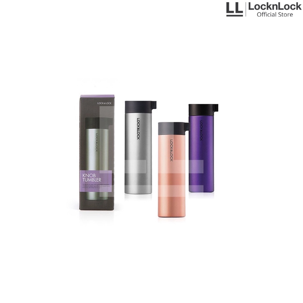 Jual TREN TERBARU|| LocknLock - Termos Air Minum Knob Hot&Cool 400ML | Shopee Indonesia