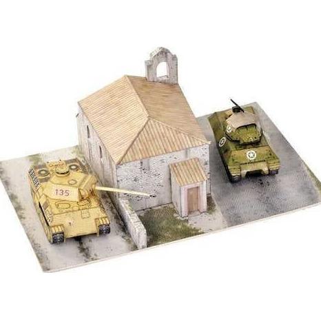 Jual DIY Papercraft WWII Diorama Italy 1944 with Tank | Shopee Indonesia