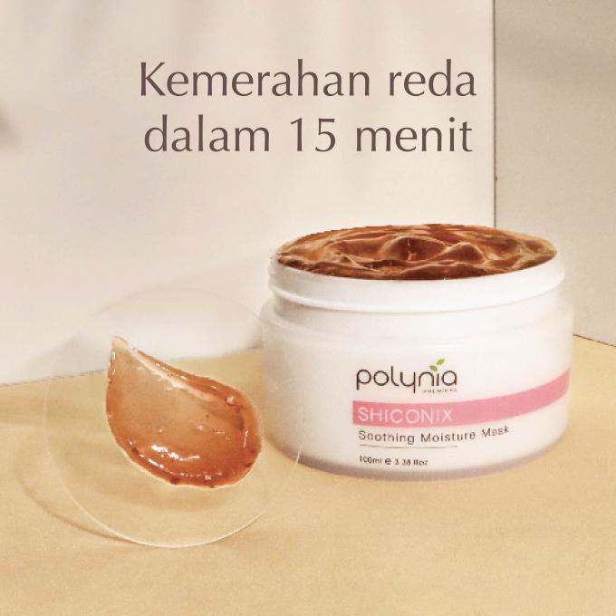 Jual POLYNIA - Shiconix Soothing Moisture Mask 100ml | Shopee Indonesia