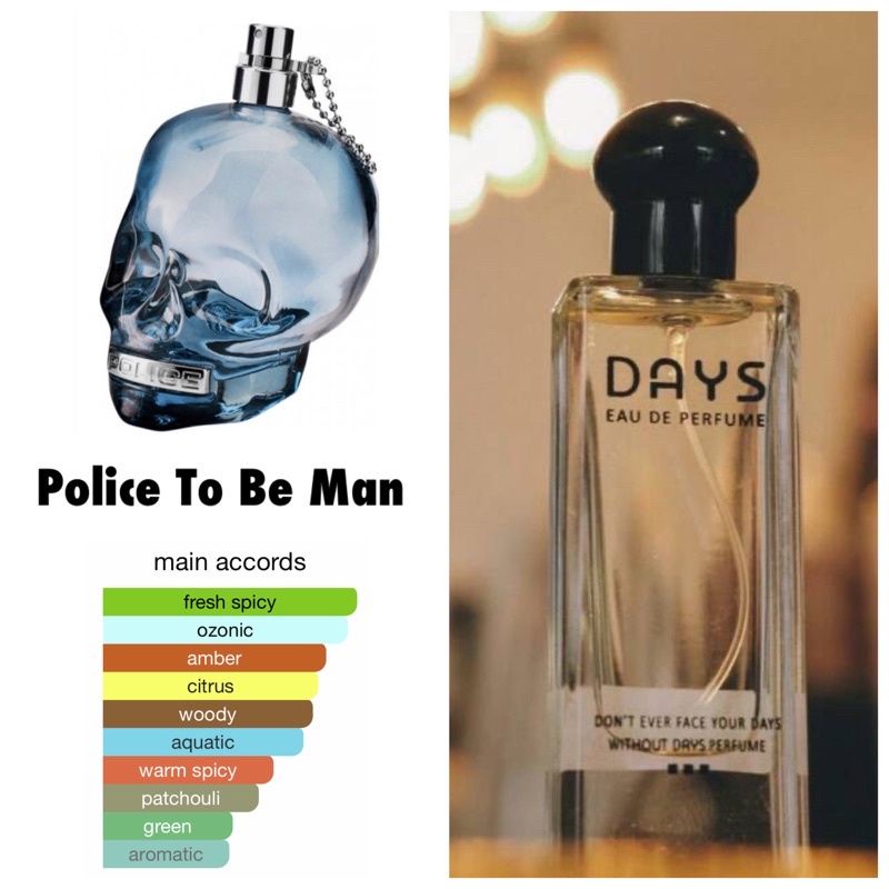 Jual DAYS PARFUME inspired by Police To Be Man | Shopee Indonesia
