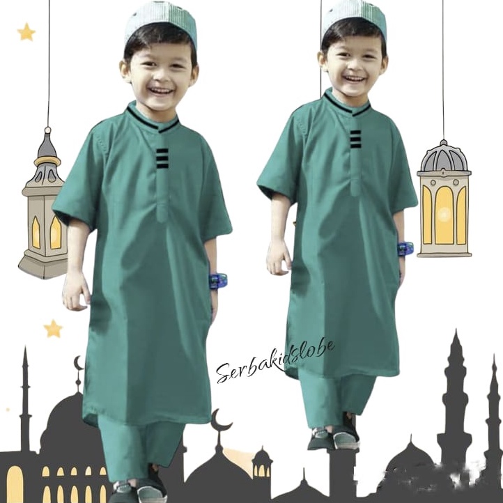 Jual LKJ-80 baju koko anak muslim 1-12 tahun coco anak turki 0MR ...