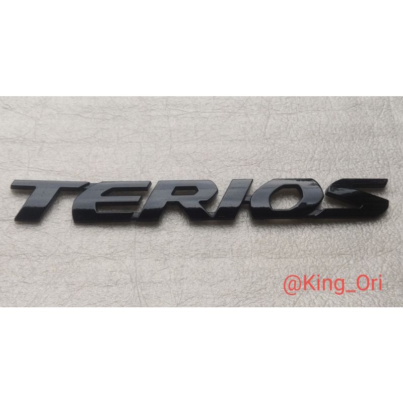 Jual Logo Emblem Tulisan Timbul TERIOS Original | Shopee Indonesia