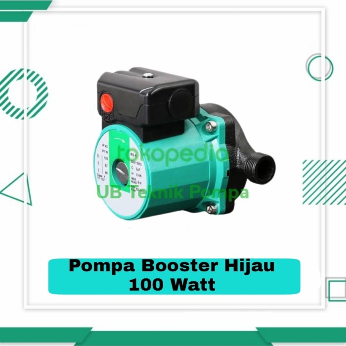 Jual Pompa dorong Pendorong Booster Pump 100 Watt Silent Auto Water ...