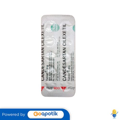 Jual CANDESARTAN OGB DEXA MEDICA 8 MG STRIP 10 TABLET | Shopee Indonesia
