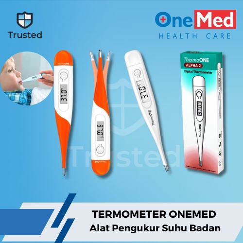 Jual Onemed Termometer Digital Ketiak Alpha 2 Beta 1 Thermometer Onemed ...