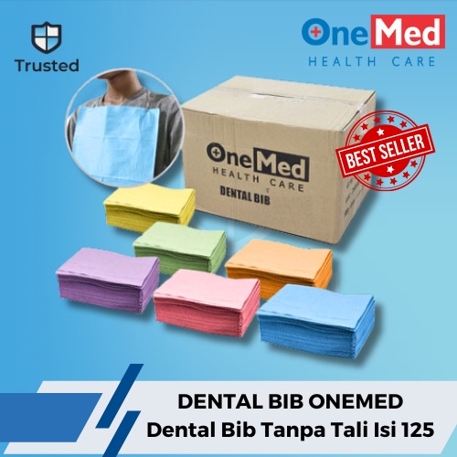 Jual Dental Bib Onemed Polybib onemed Isi 125pcs | Shopee Indonesia
