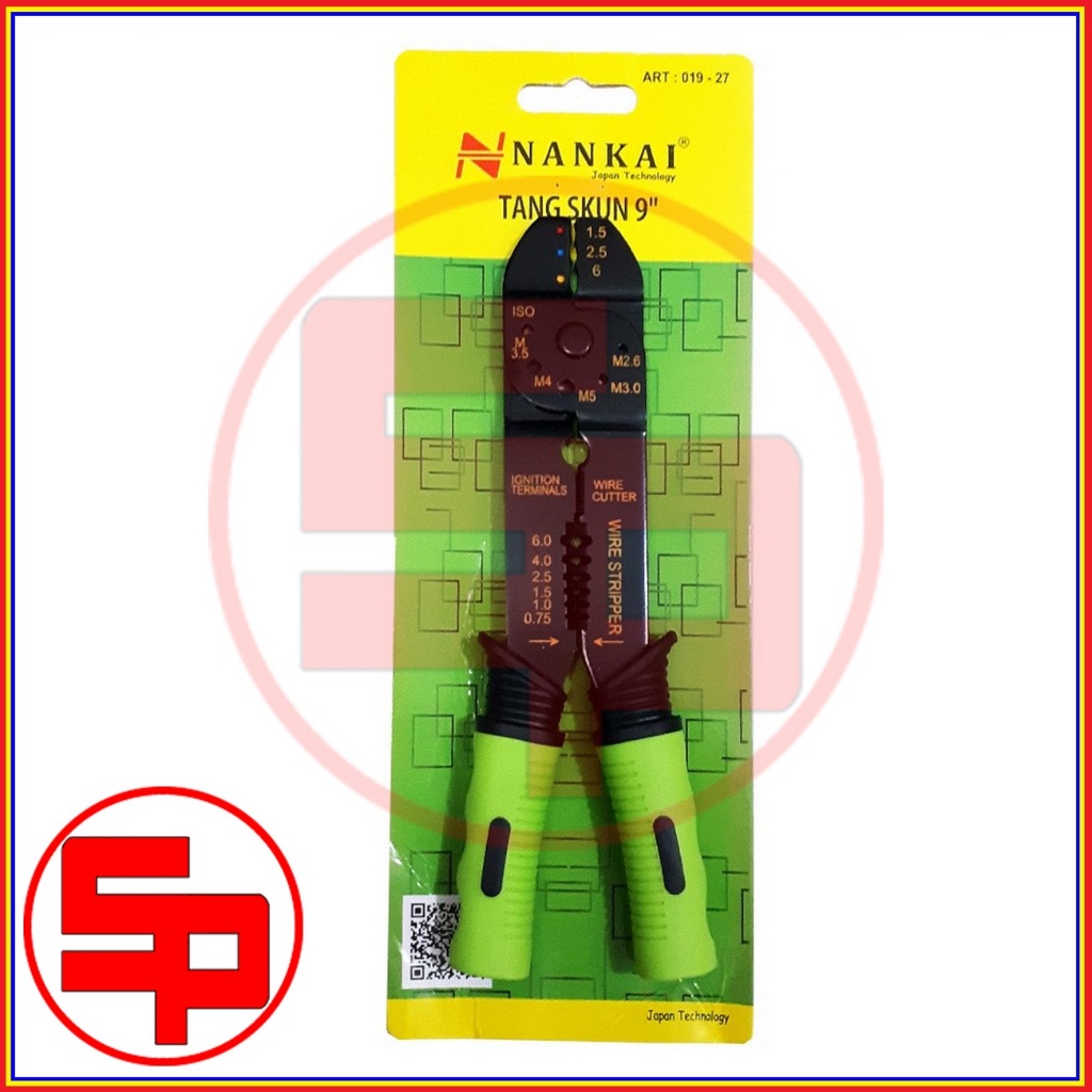 Jual Tang Crimping Tool Nankai Tang Skun 9 Alat Perkakas yang Tahan ...