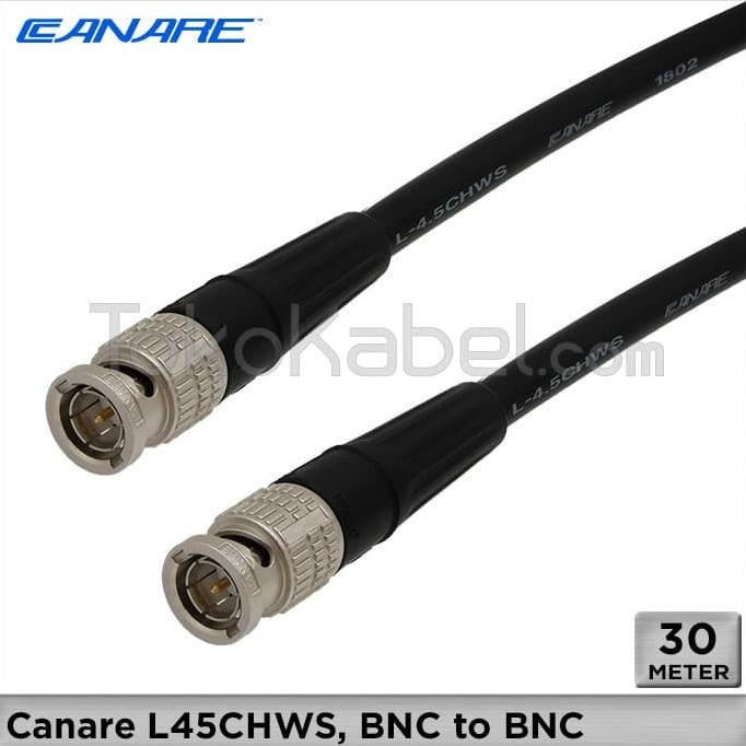 Jual Kabel SDI Video Canare L45CHWS, BNC to BNC, 30 meter | Shopee Indonesia