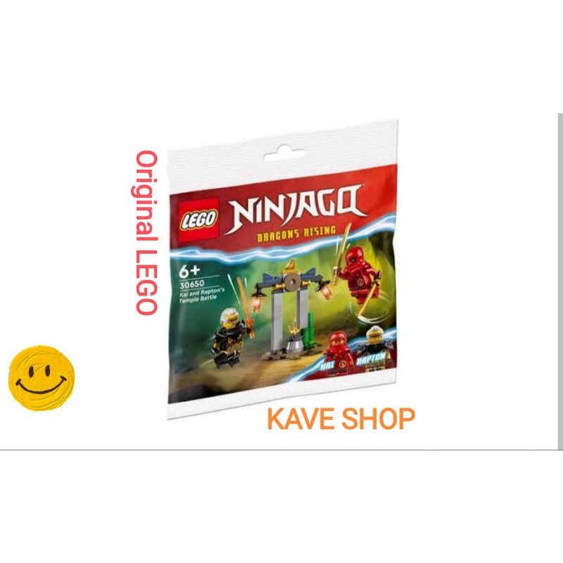 Jual LEGO 30650 Ninjago : Kai and Rapton's Temple Battle | Shopee Indonesia