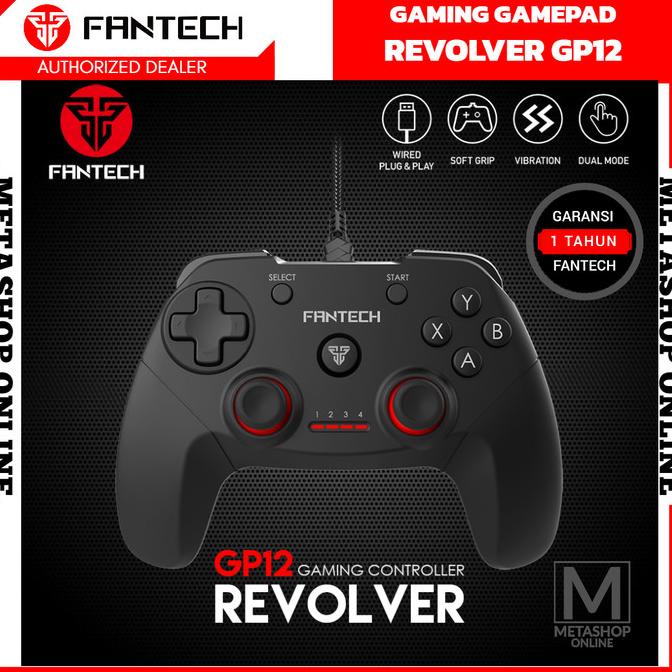 Jual Fantech REVOLVER GP12 Gaming Controller Gamepad Joystick USB PC PS ...