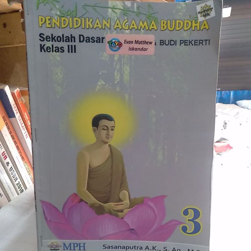 Jual BUKU PENDIDIKAN AGAMA BUDDHA KELAS 3 SD | Shopee Indonesia