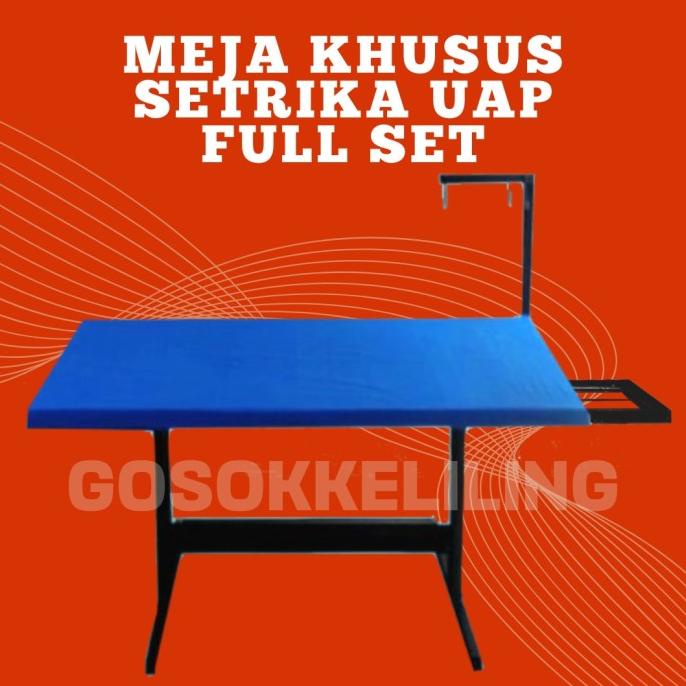 Jual Meja Setrika Uap Khusus Laundry Model BESI SIKU | Shopee Indonesia