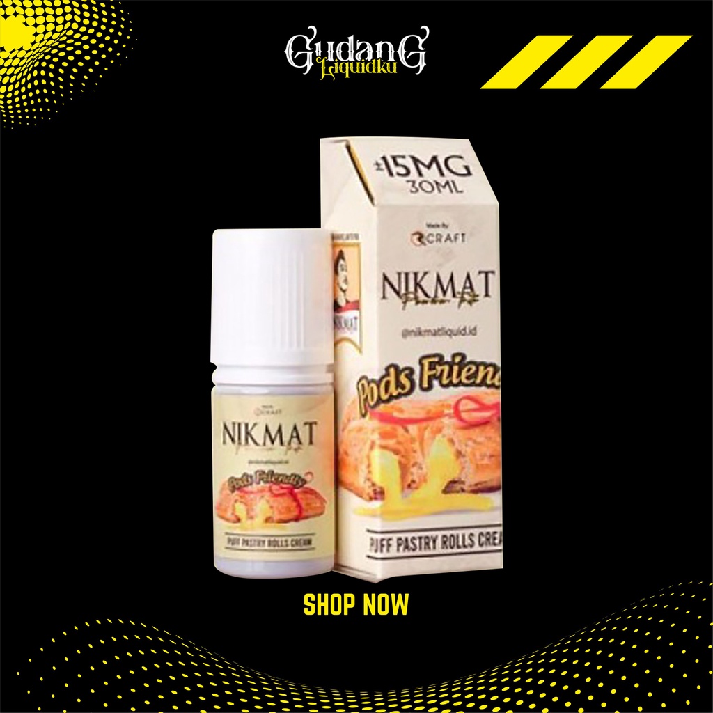 Jual Pods Friendly Nikmat Puff Pastry 30ml 15mg | Shopee Indonesia