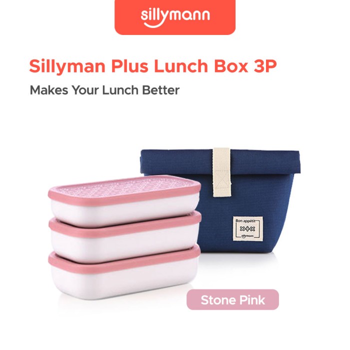 Jual Sillyman Plus Lunch Box 3P | Shopee Indonesia