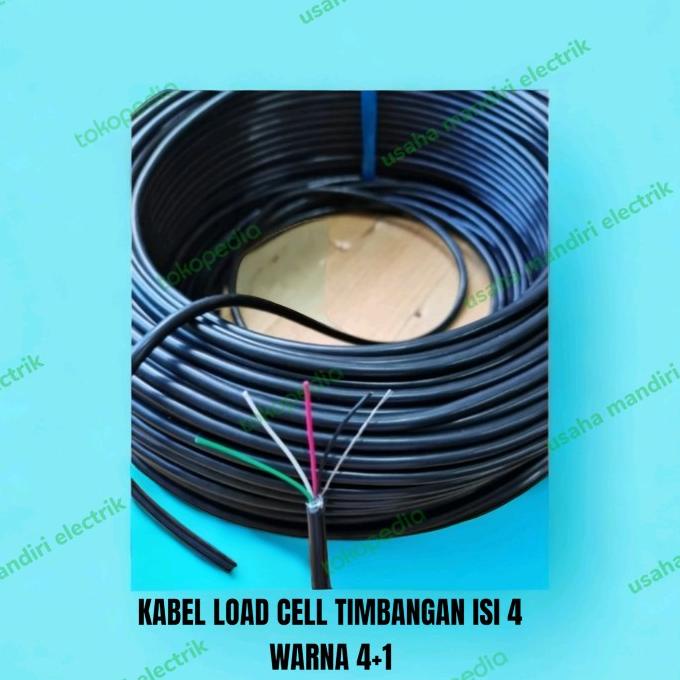 Jual Kabel Load Cell Jembatan Timbang Termurah / Kabel Isi 4 Warna ...