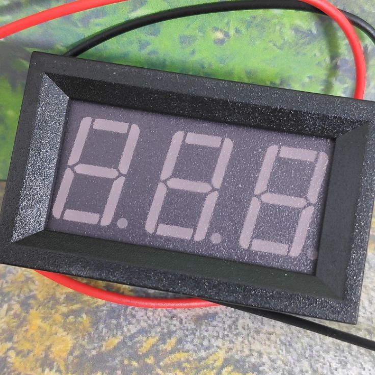 Jual Free Ongkir VoltMeter DC 4 - 30V 0.56 inch Panel Volt Meter DC 2 ...
