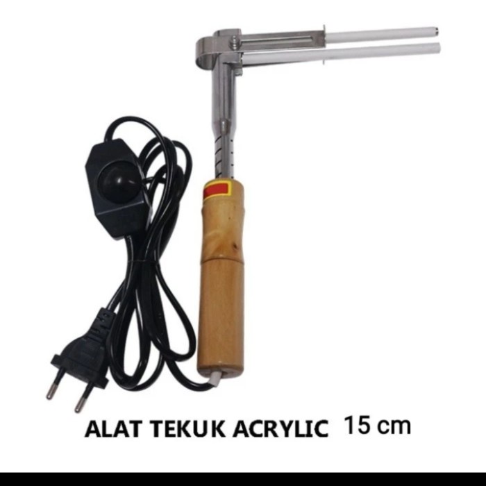 Jual Best Seller Alat Tekuk Pemanas Akrilik Type Garpu/ F 15Cm | Shopee ...