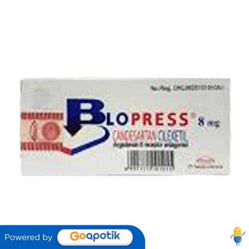 Jual BLOPRESS 8 MG BOX 14 TABLET | Shopee Indonesia