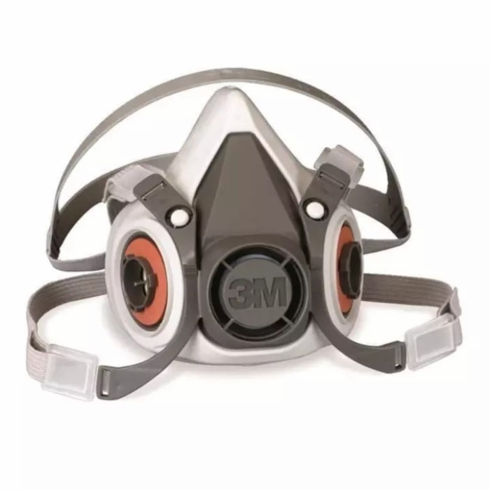 Jual 3M Masker Kimia 6200 Asli/ Gas Respirator 3M 6200 | Shopee Indonesia
